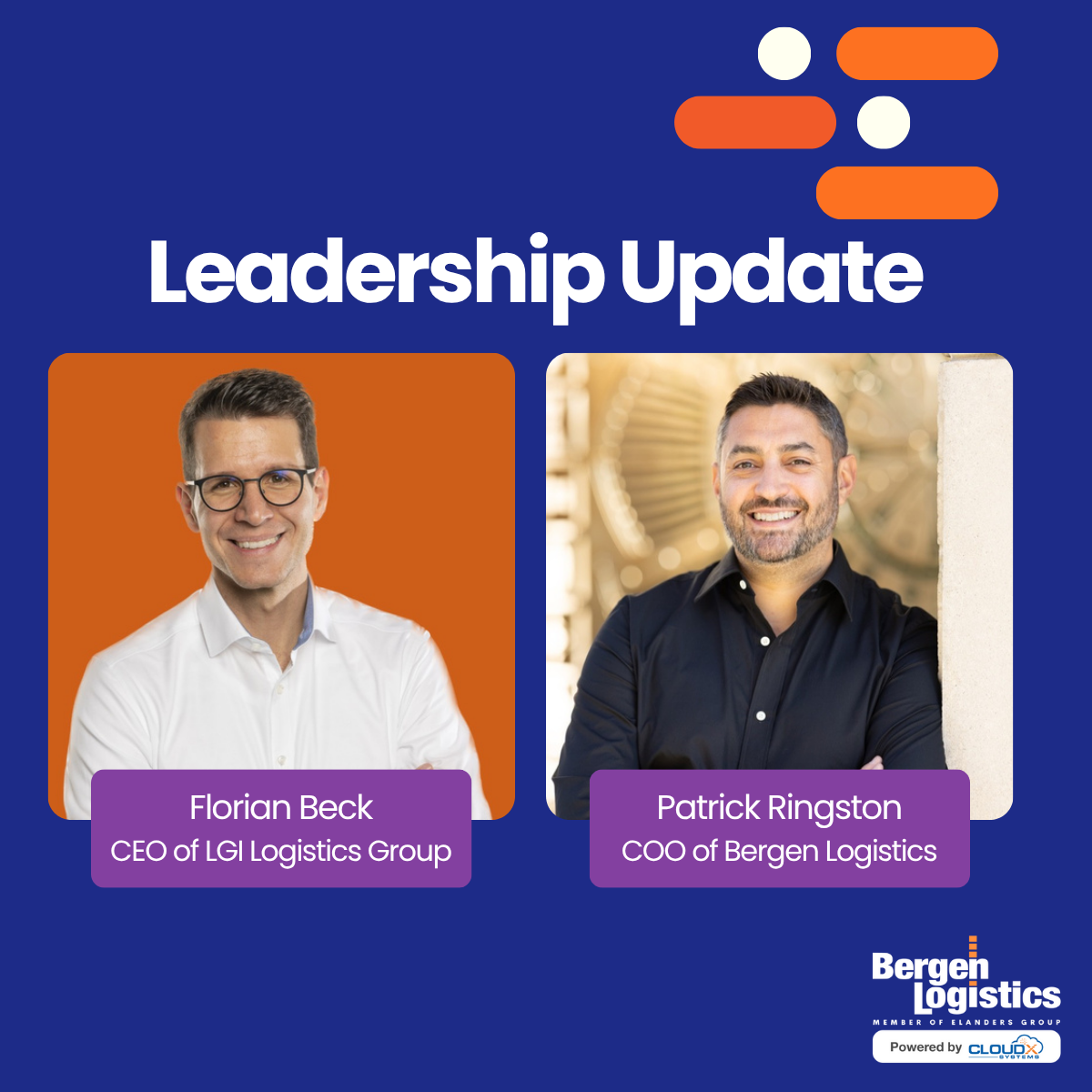 Beck CEO and Ringston COO Update | Bergen Logistics